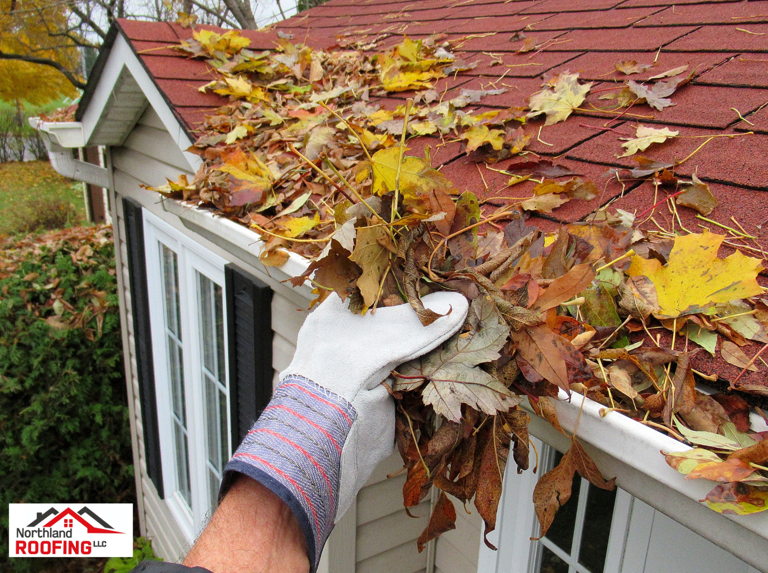 Fall Gutter Cleaning $299 + FREE Roof Inspection - Northland Roofing, LLC